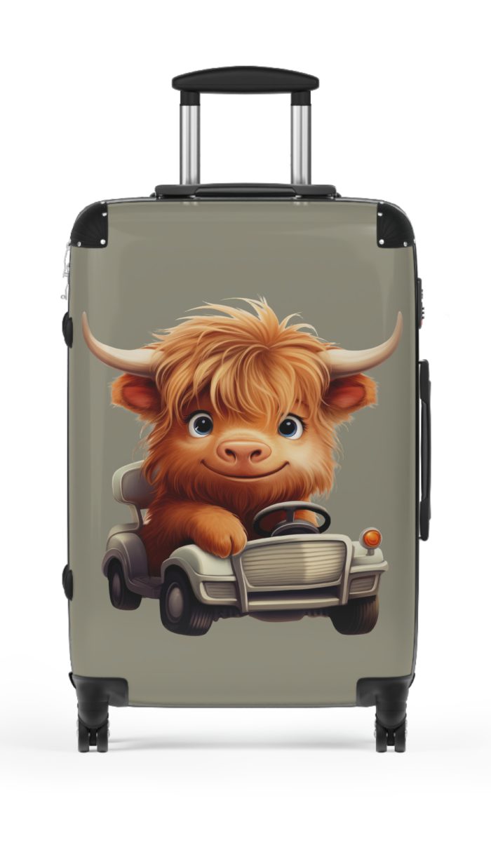 Highland Cow Luggage – Stylish Travel Companions