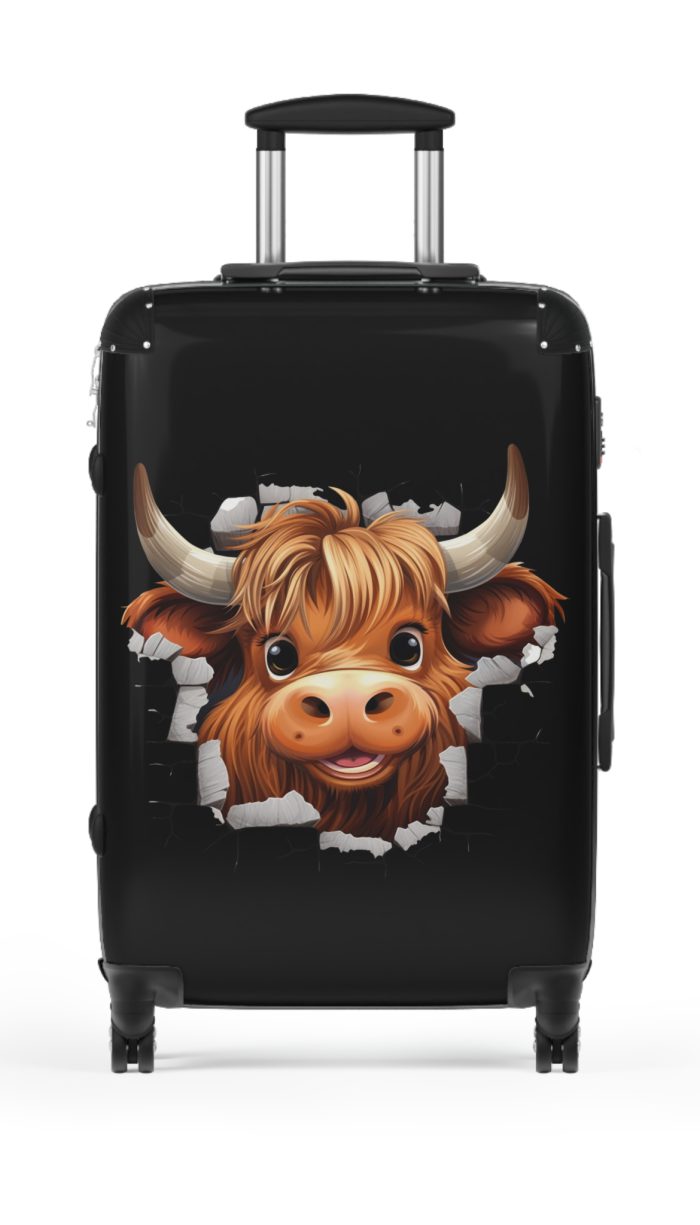 Highland Cow Luggage – Stylish Travel Companions