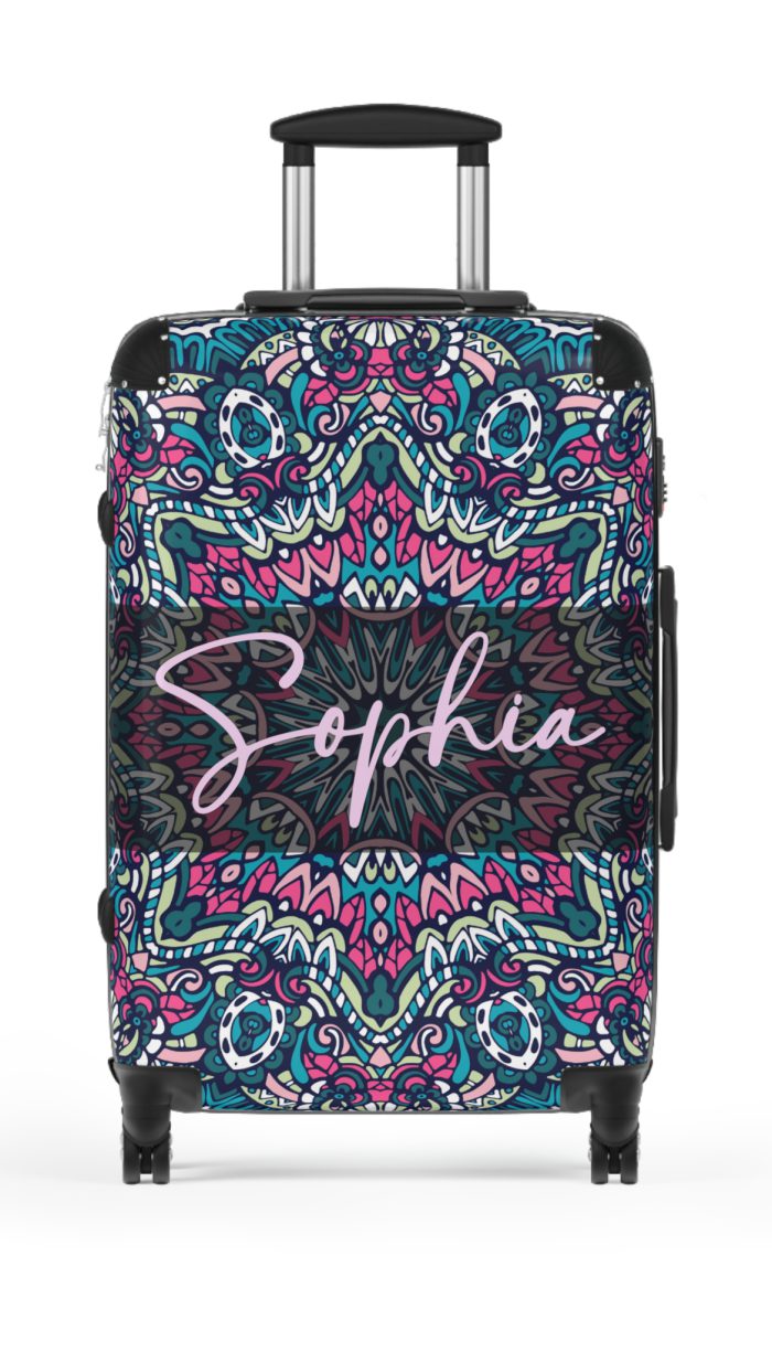 Mandala Suitcases - Travel with Artistry - V Luggage.