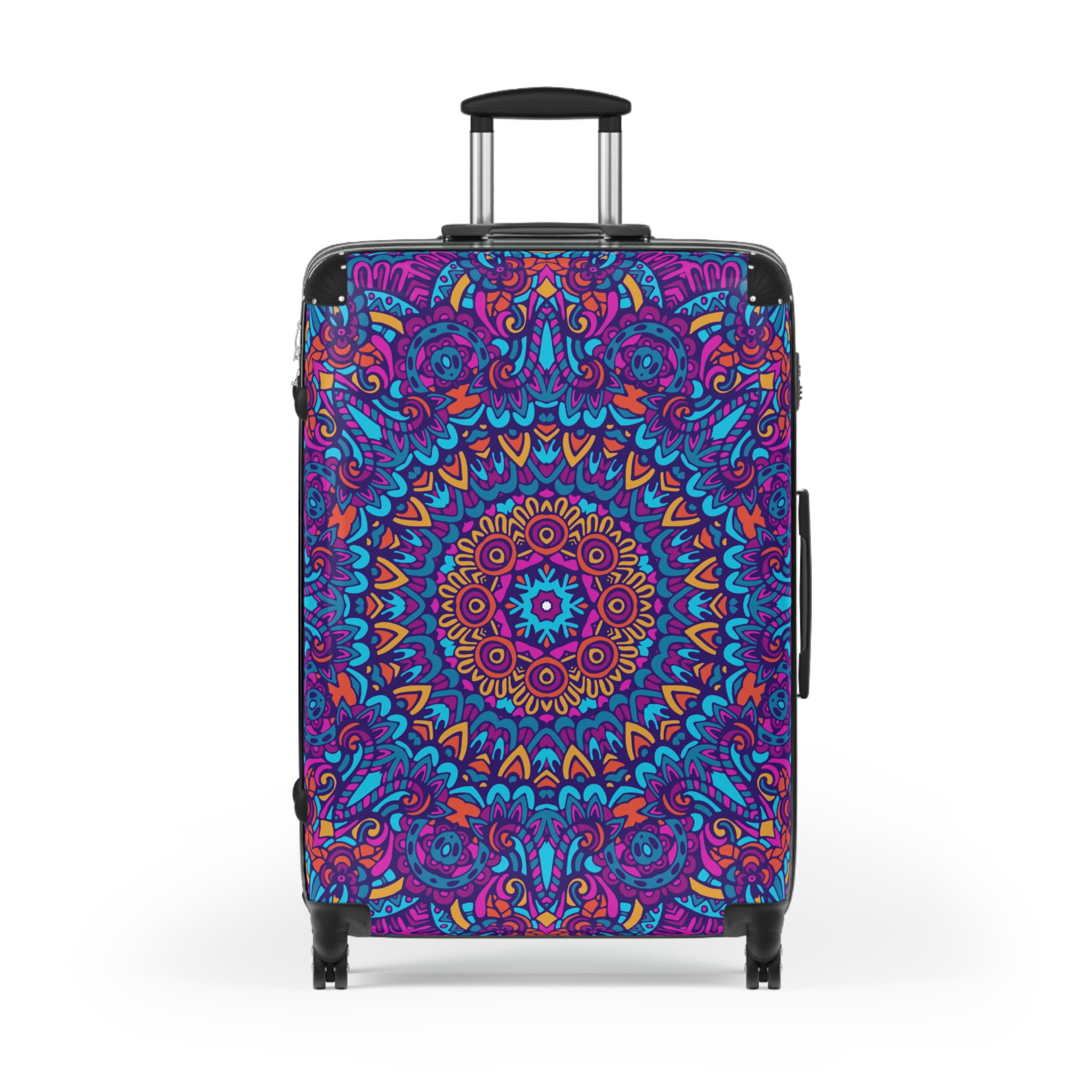 Mandala Suitcase | Stylish Luggage | Unique Travel Gear