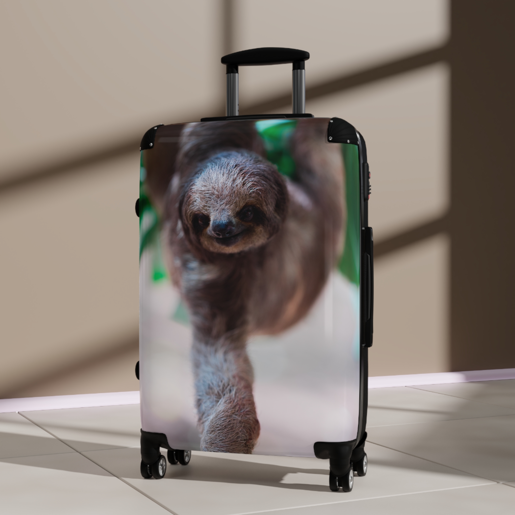 Sloth Suitcase - Travel in Sloth-Themed Luggage - V Luggage.