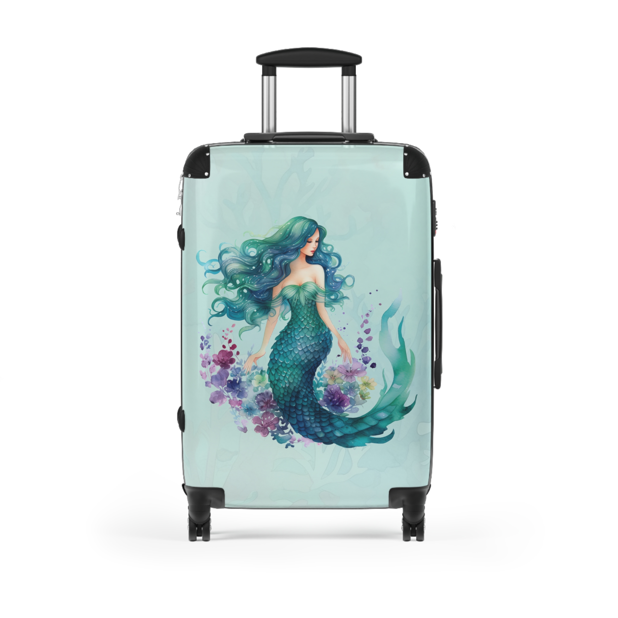 Mermaid Suitcase | Kids' Ocean Adventure Luggage-V Luggage.