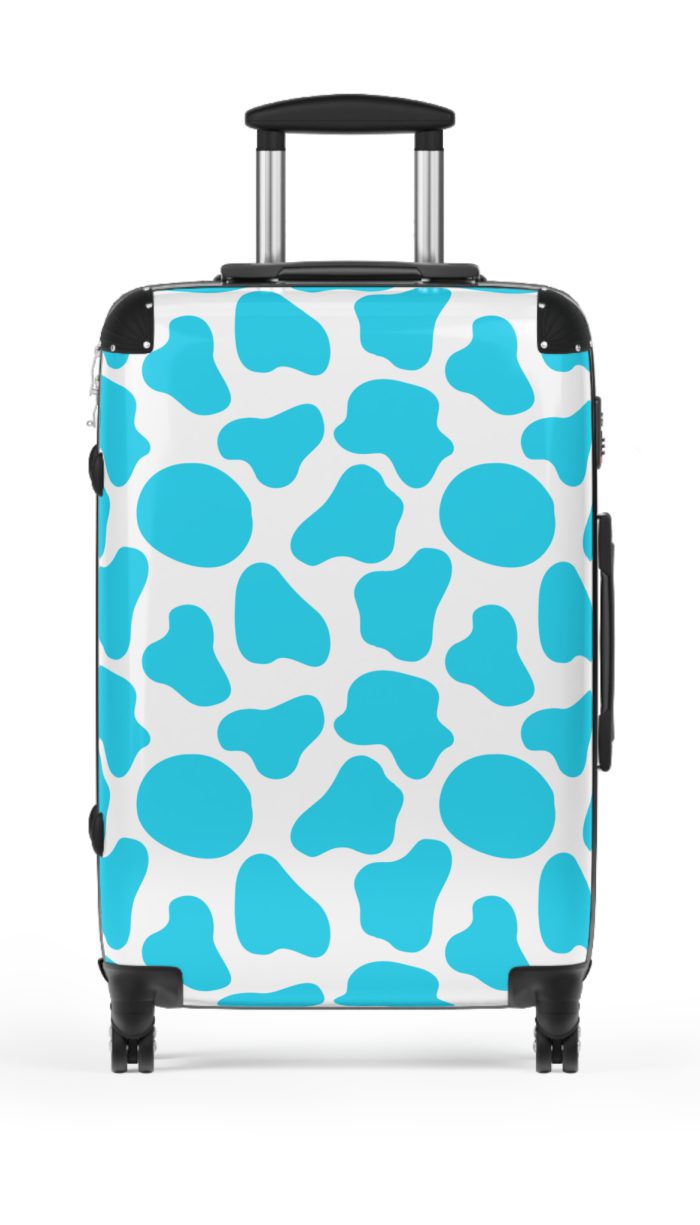 Chic Travels: Cow Print Suitcases - V Luggage.