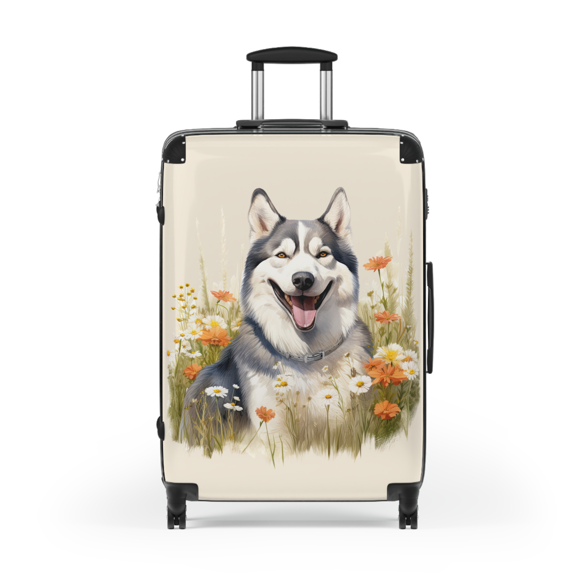 Husky Suitcase - Arctic Travel Companion - V Luggage.