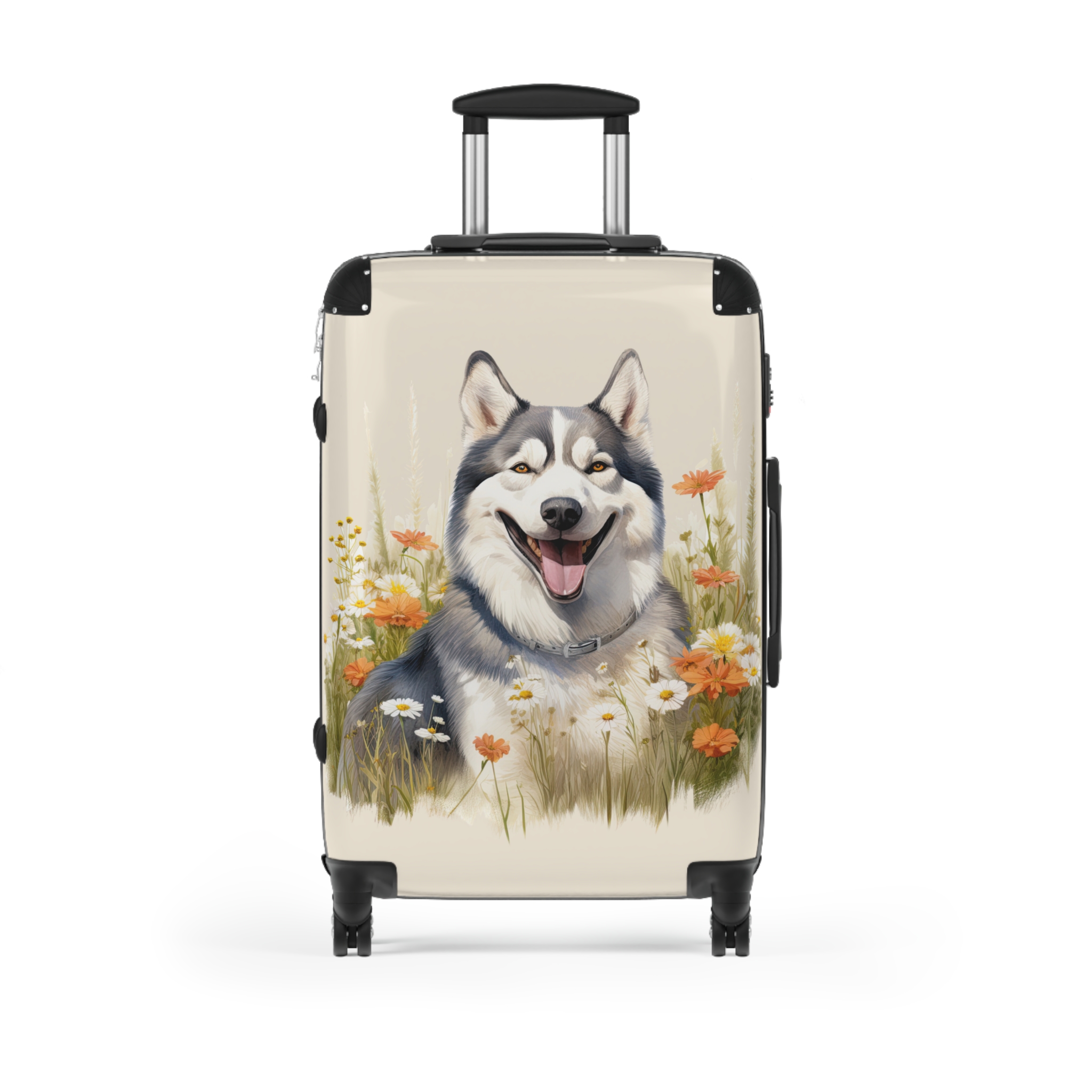 Husky Suitcase - Arctic Travel Companion - V Luggage.