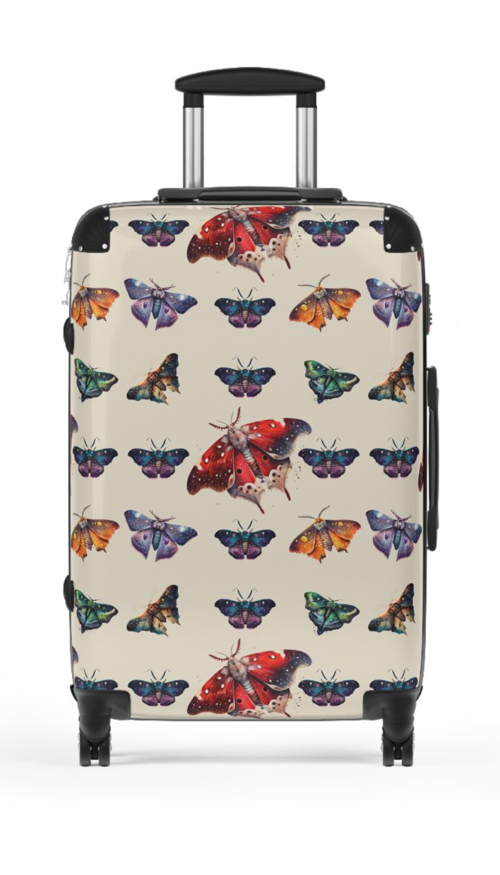 Mystical Moth Suitcase – Enchanting and Durable Travel Gear